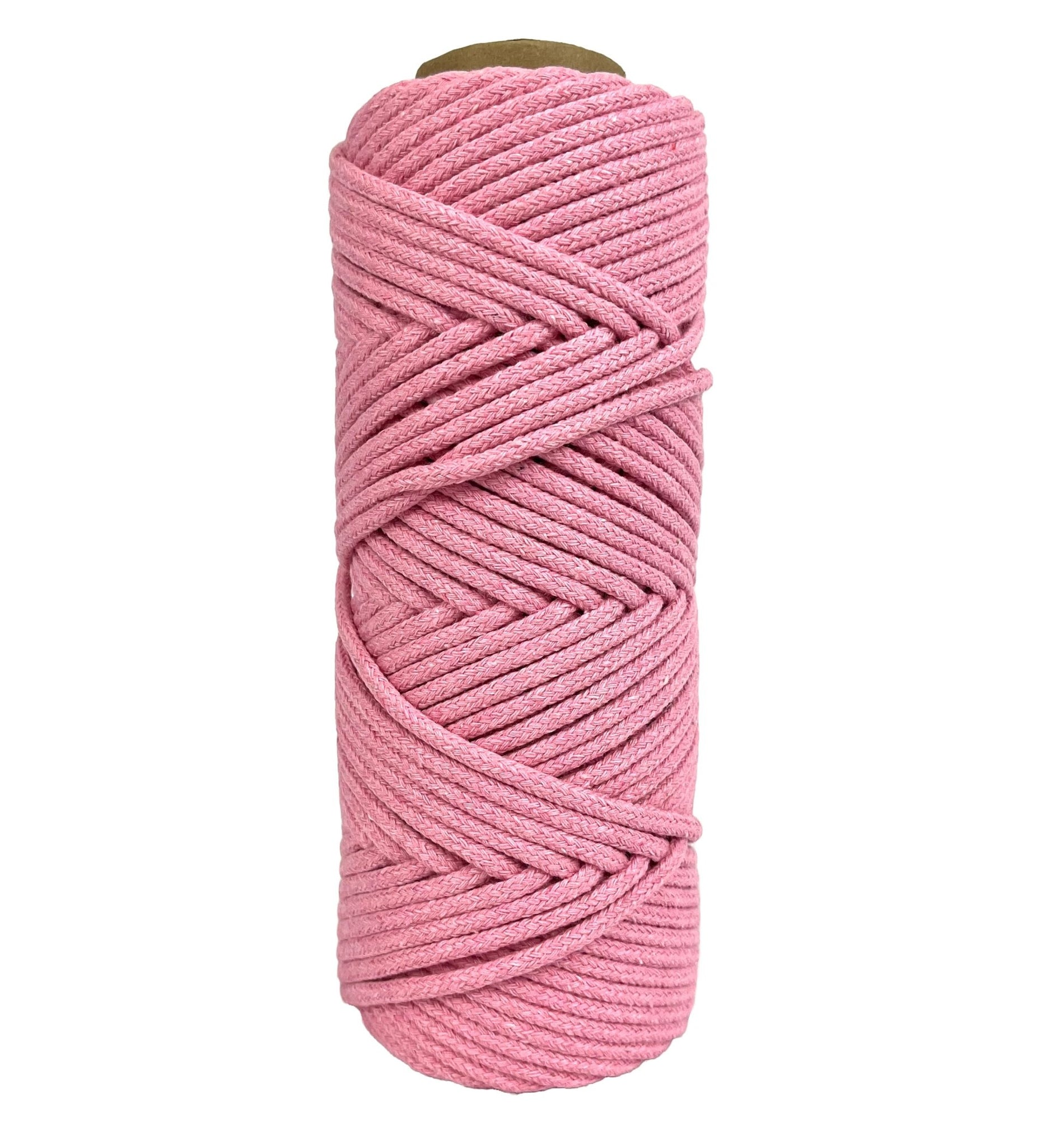 4mm Braided Macrame Cord 50mtr - Princess Pink — Harry & Wilma