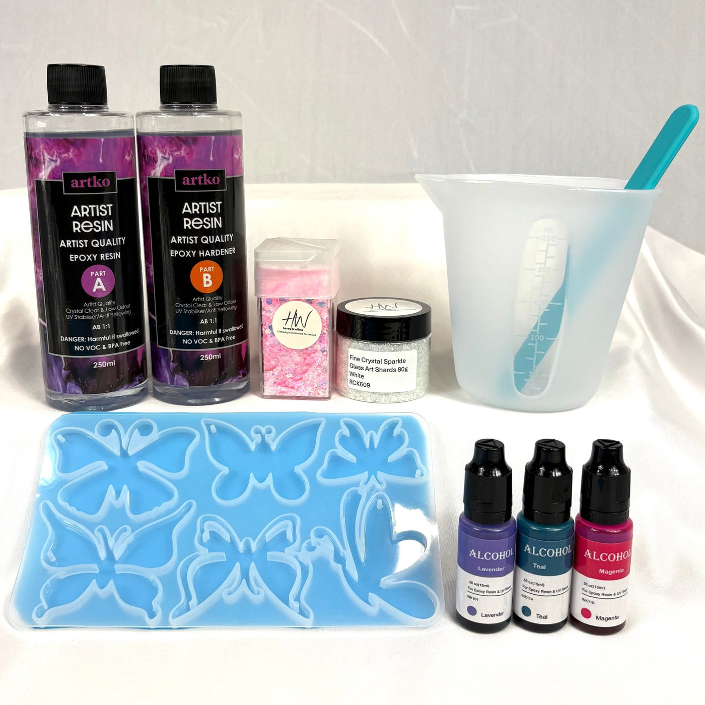 500ml Artist Resin Starter Bundle — Harry & Wilma