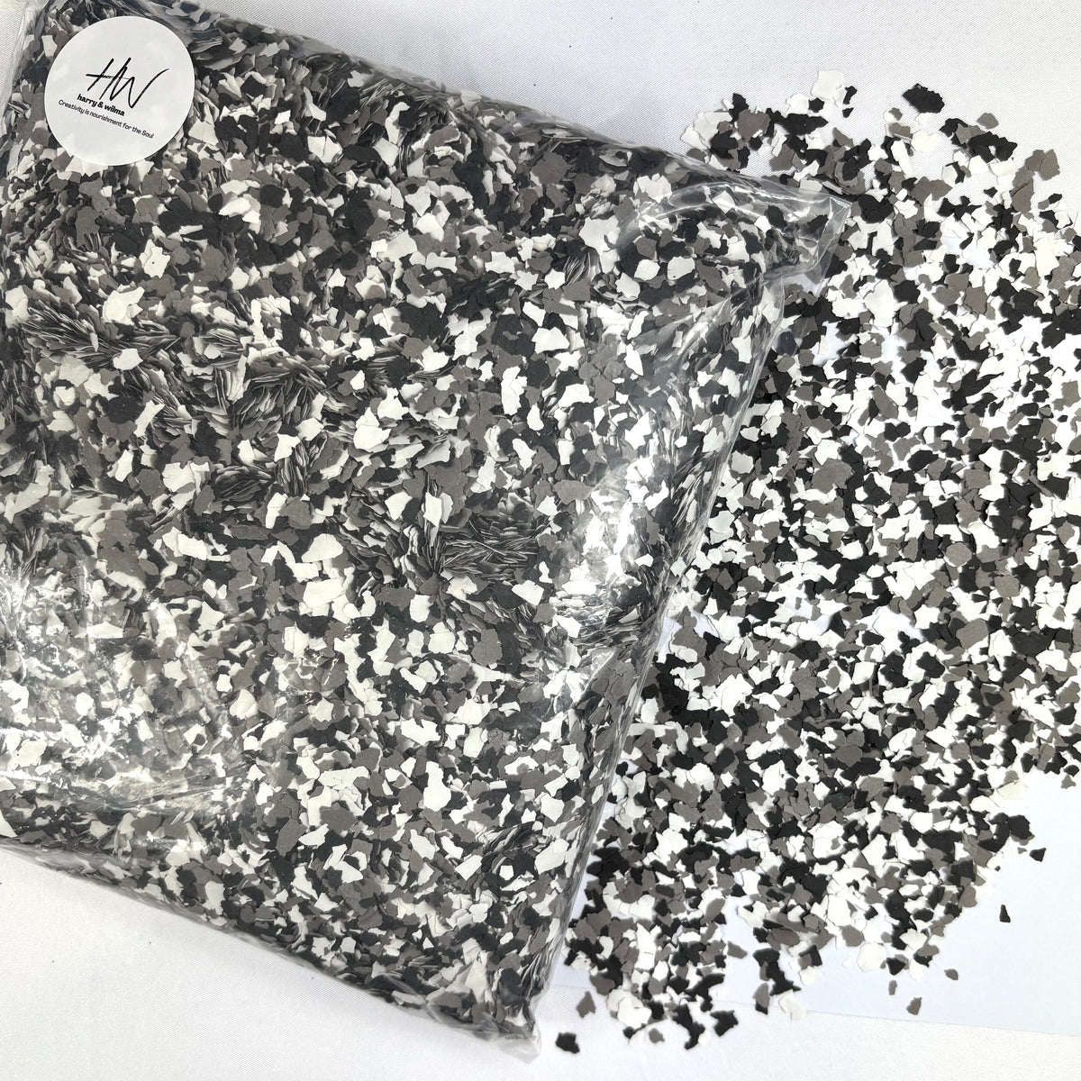 Vinyl Flakes 1kg - Mondo — Harry & Wilma