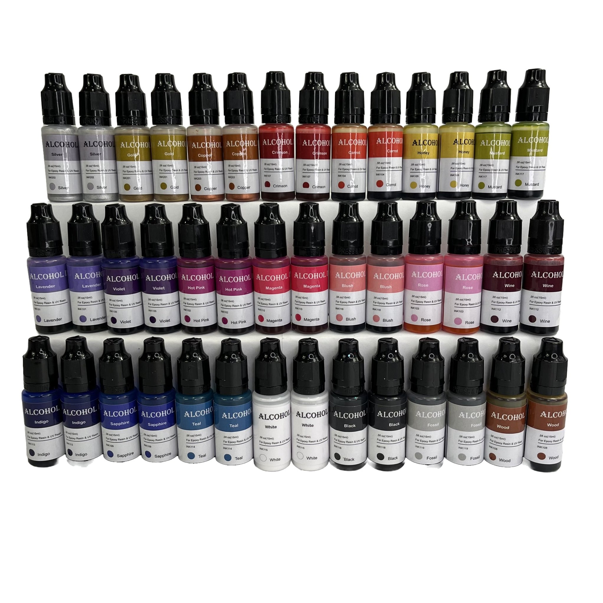 Alcohol Ink Metallic Colour Copper — Harry & Wilma