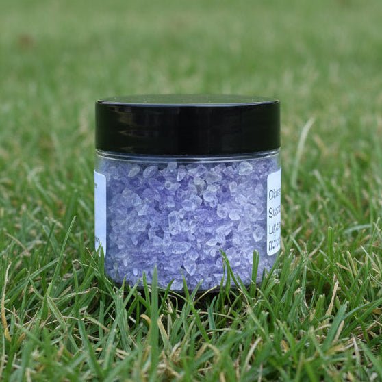 Glass Art Shards 90g Jar - Sparkle Glass Violet Lights — Harry & Wilma