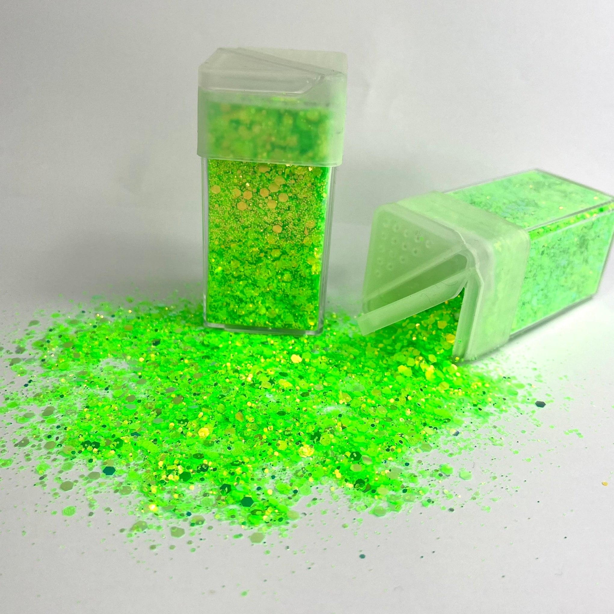 Neon Brights Glitter Lime Lights 42g — Harry & Wilma