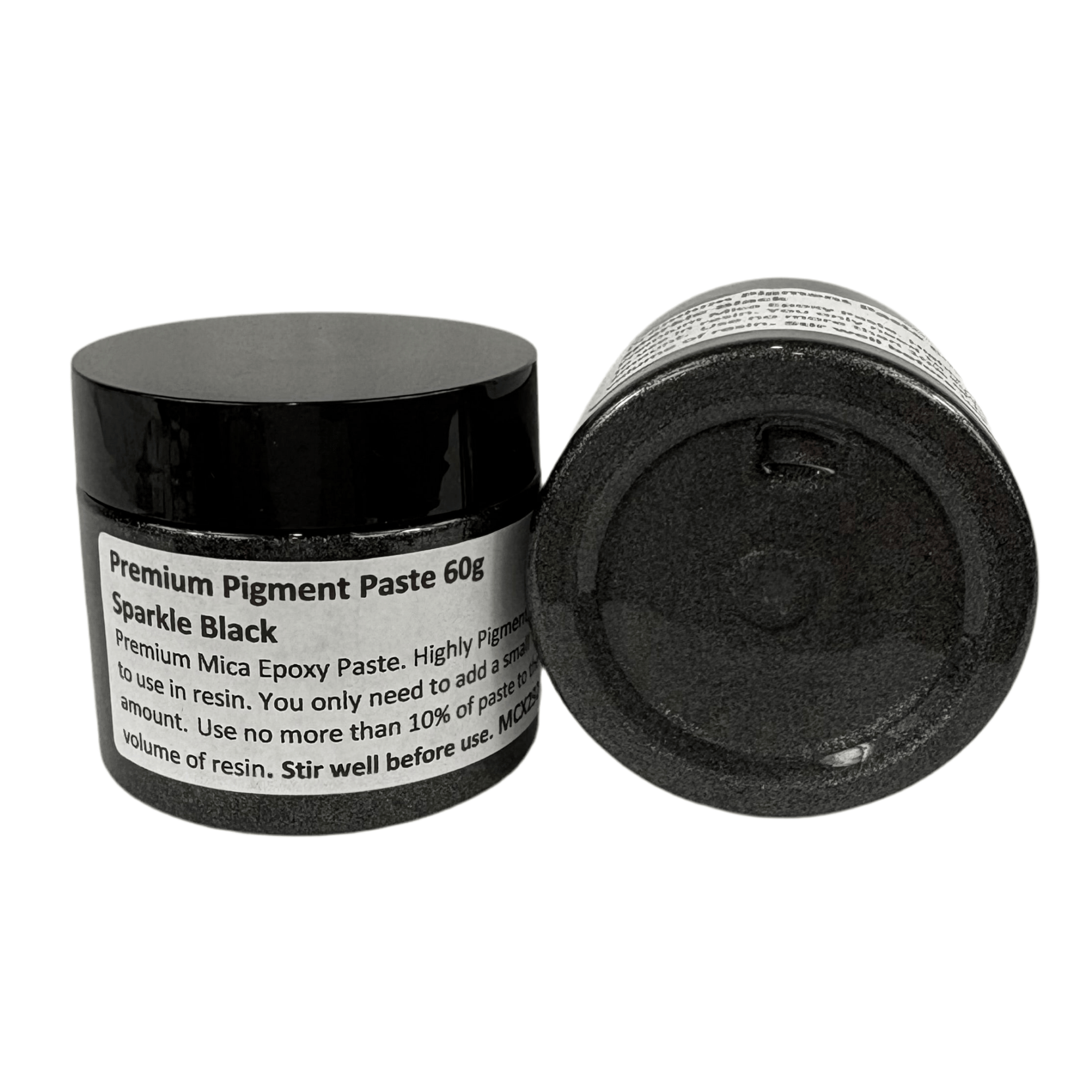 Premium Lustre Pigment Paste Mica 60g - Sparkle Black — Harry & Wilma