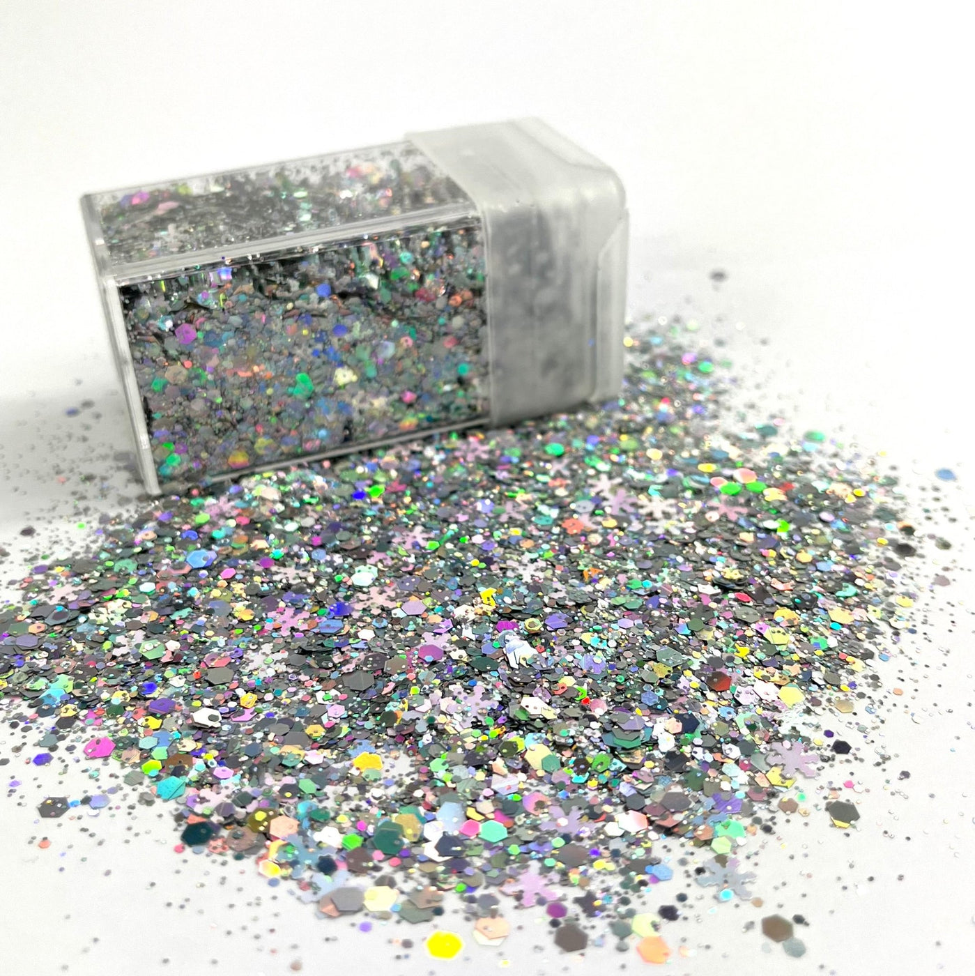 Snow Glitter Silver — Harry & Wilma