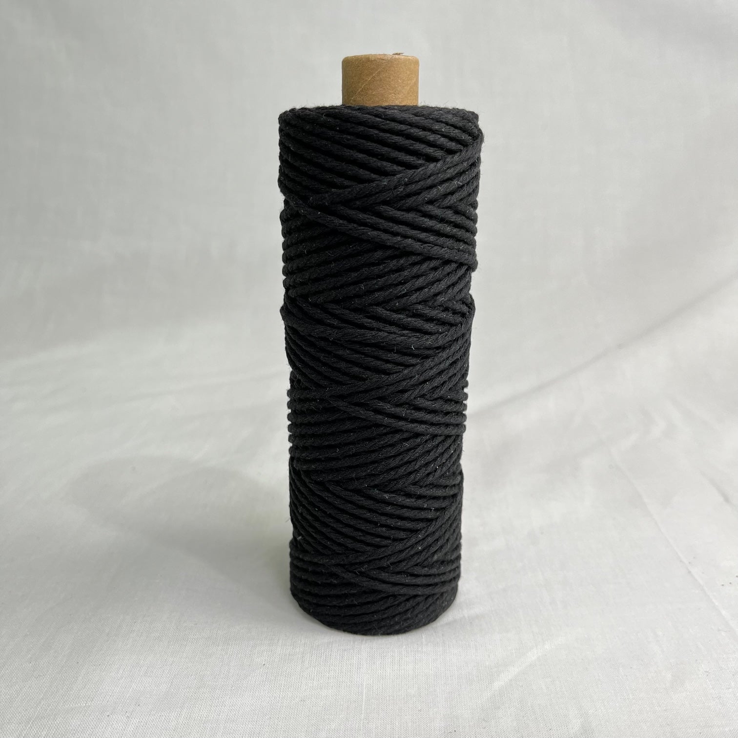 2mm 200mtr roll Macrame Rope - Black — Harry & Wilma