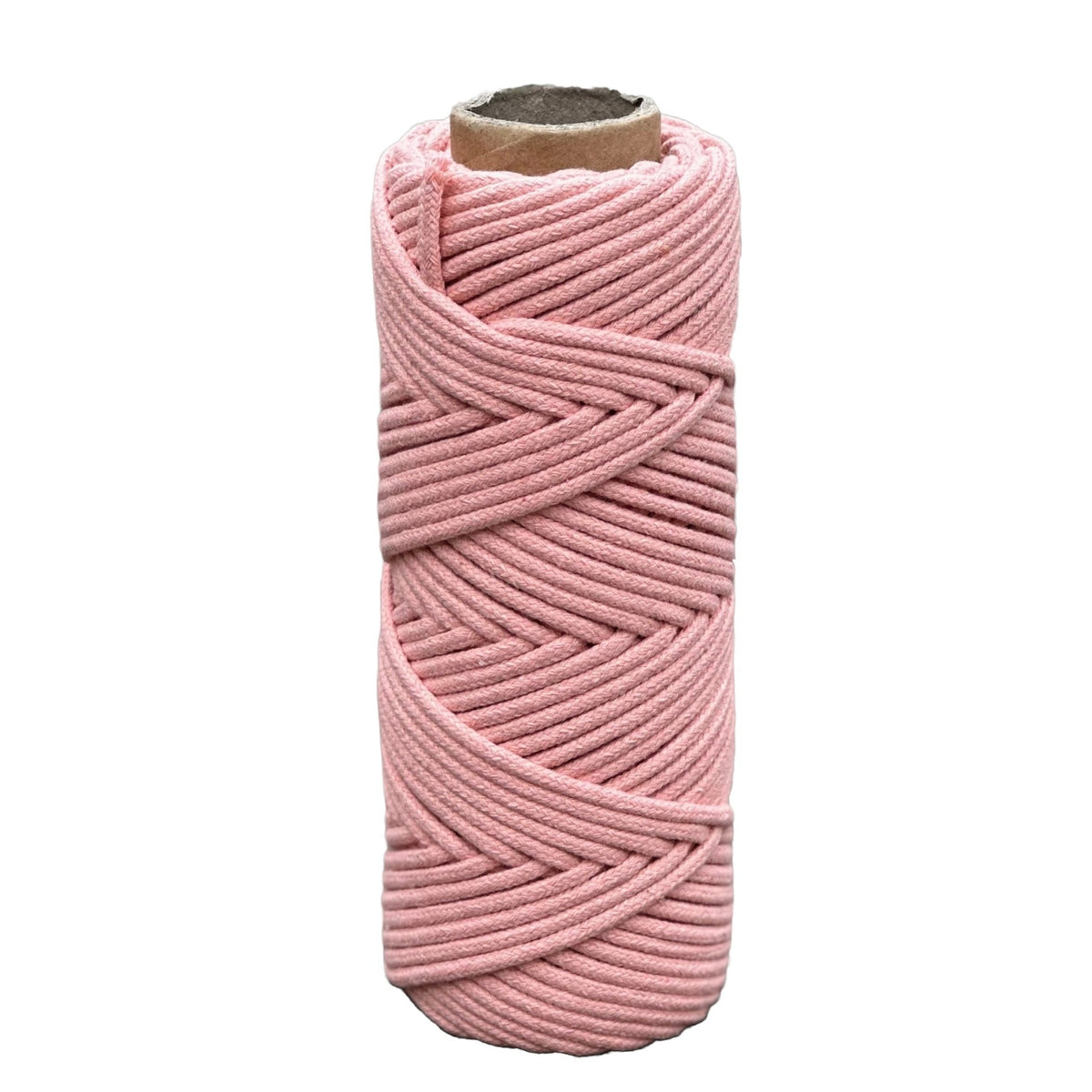4mm Braided Macrame Cord 50mtr - Peach — Harry & Wilma