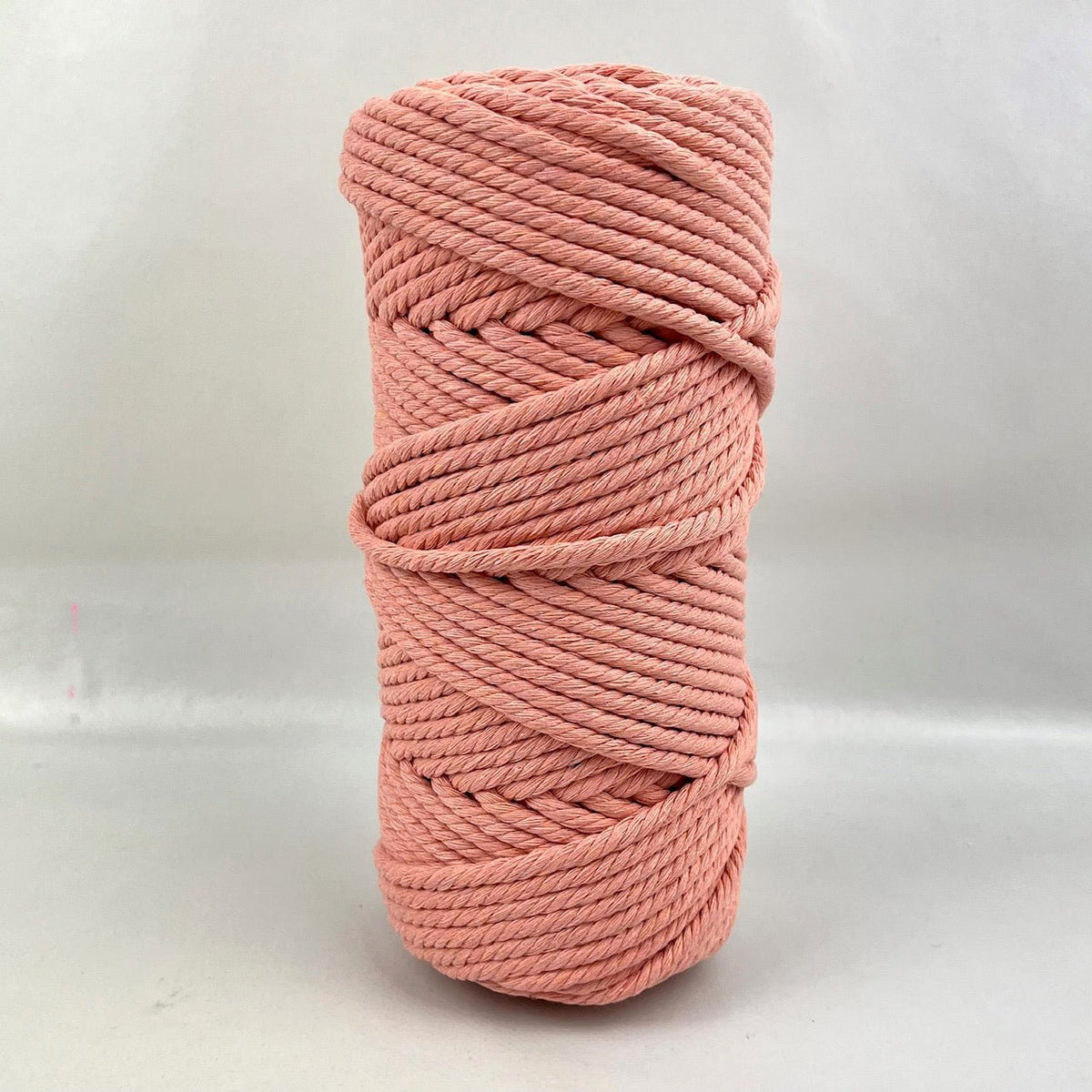 5mm Macrame Rope 50mtr Roll - Peach — Harry & Wilma