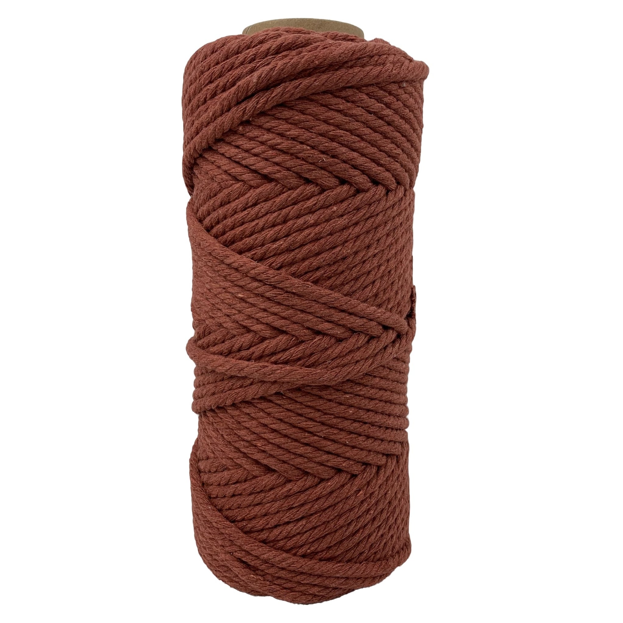 5mm Macrame Rope 50mtr Roll - Rust — Harry & Wilma