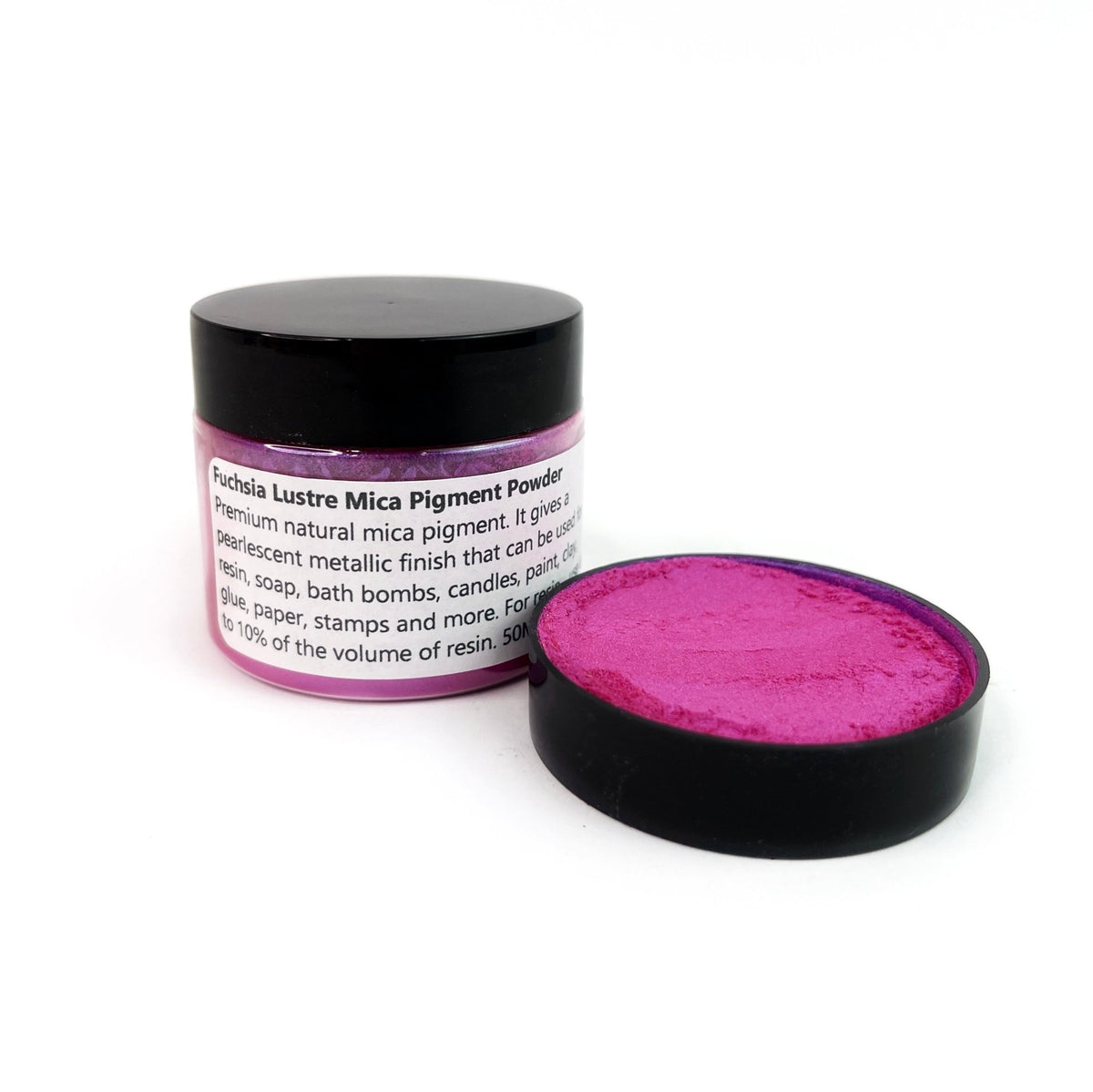 Fuchsia - Lustre Mica Powder 50ml jar — Harry & Wilma