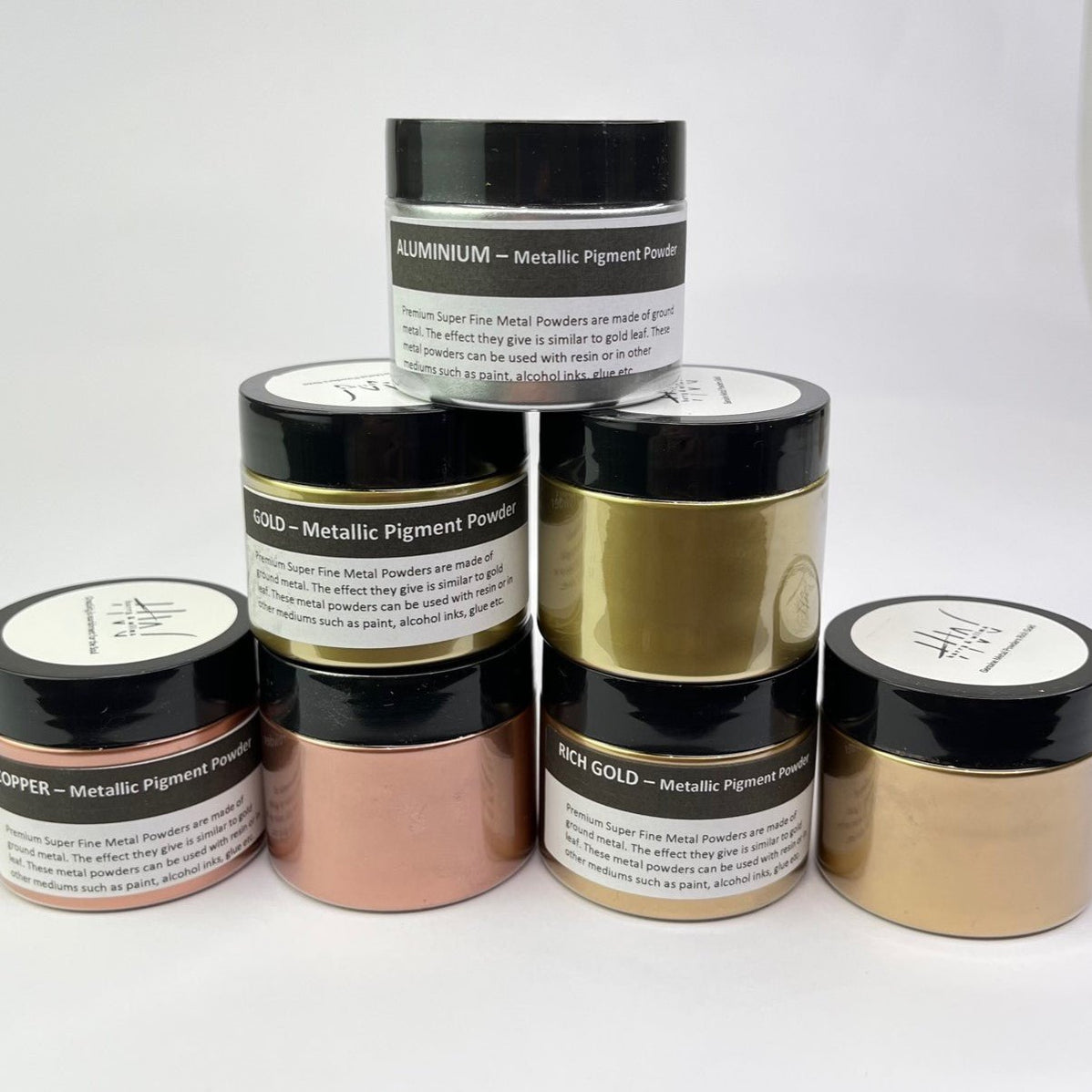 Resin Powders & Inks — Harry & Wilma