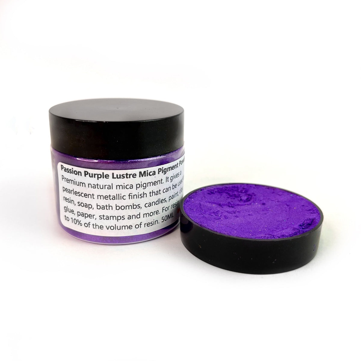 Passion Purple - Lustre Mica Powder 50ml jar — Harry & Wilma