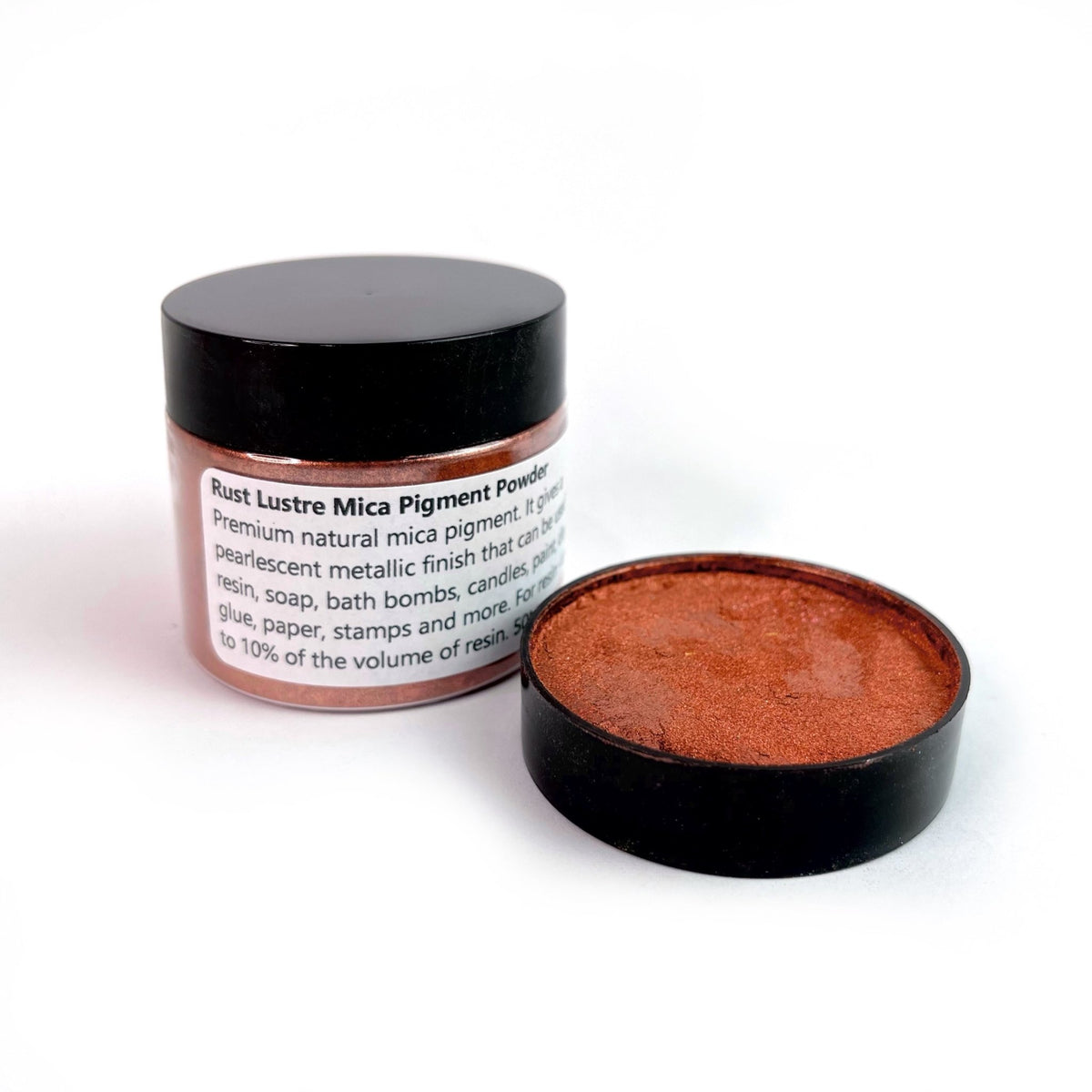 Rust - Lustre Mica Powder 50ml jar — Harry & Wilma
