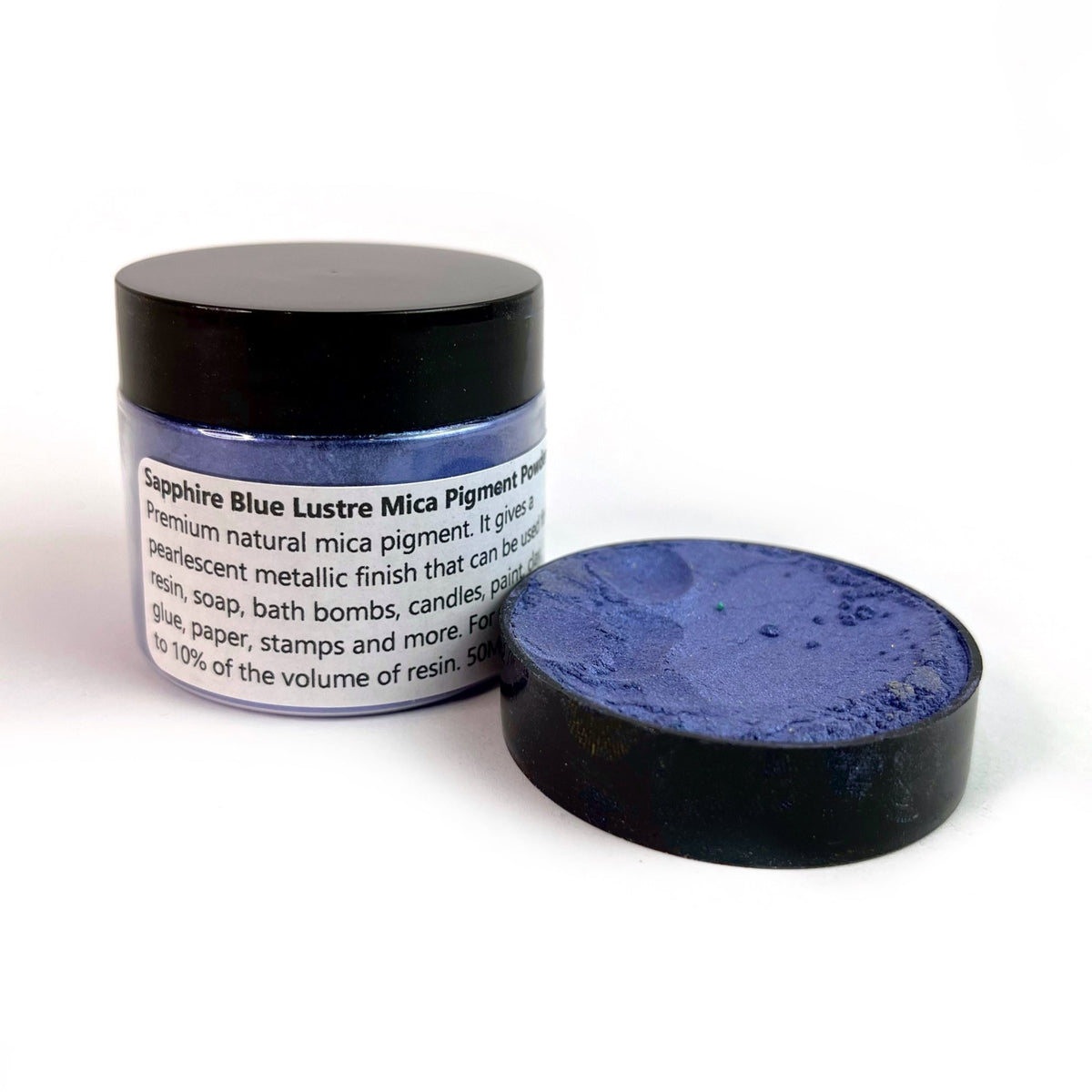 Sapphire Blue - Lustre Mica Powder 50ml jar — Harry & Wilma