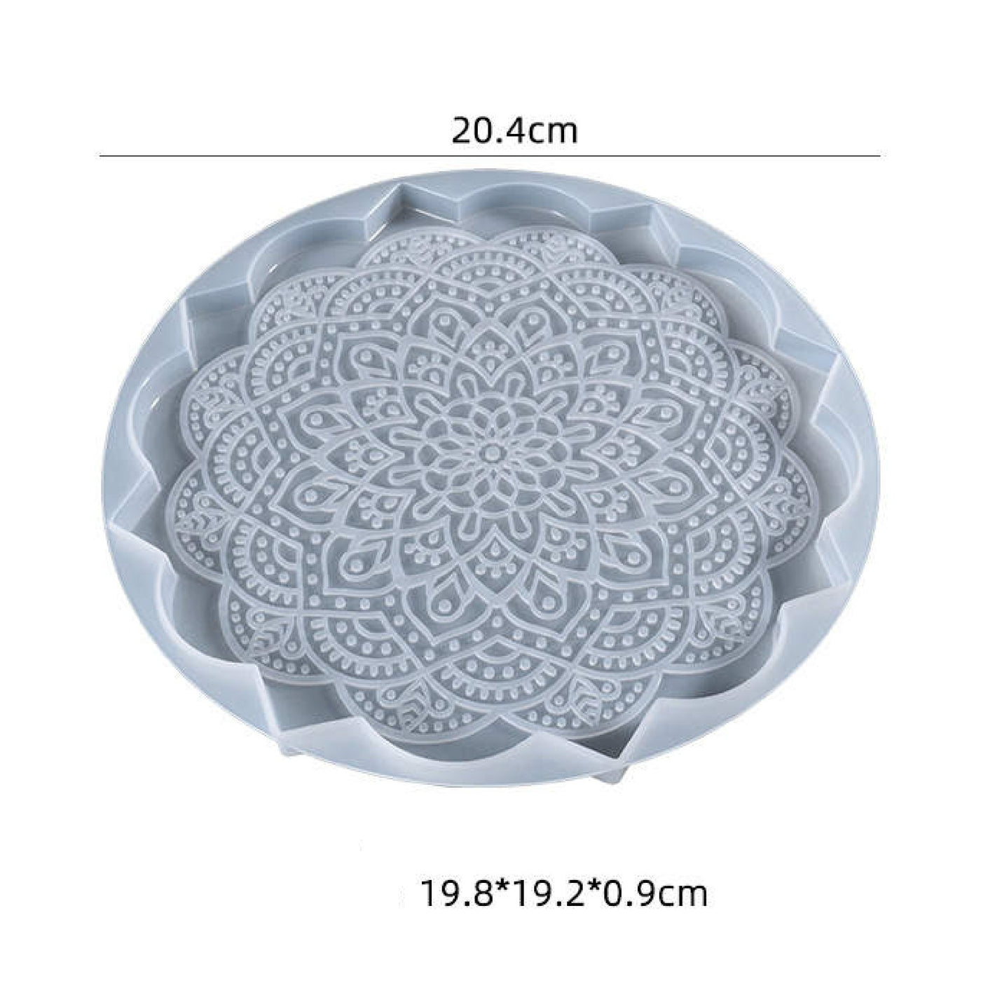 Silicone Mould - Mandella Tray Style C 20cm — Harry & Wilma