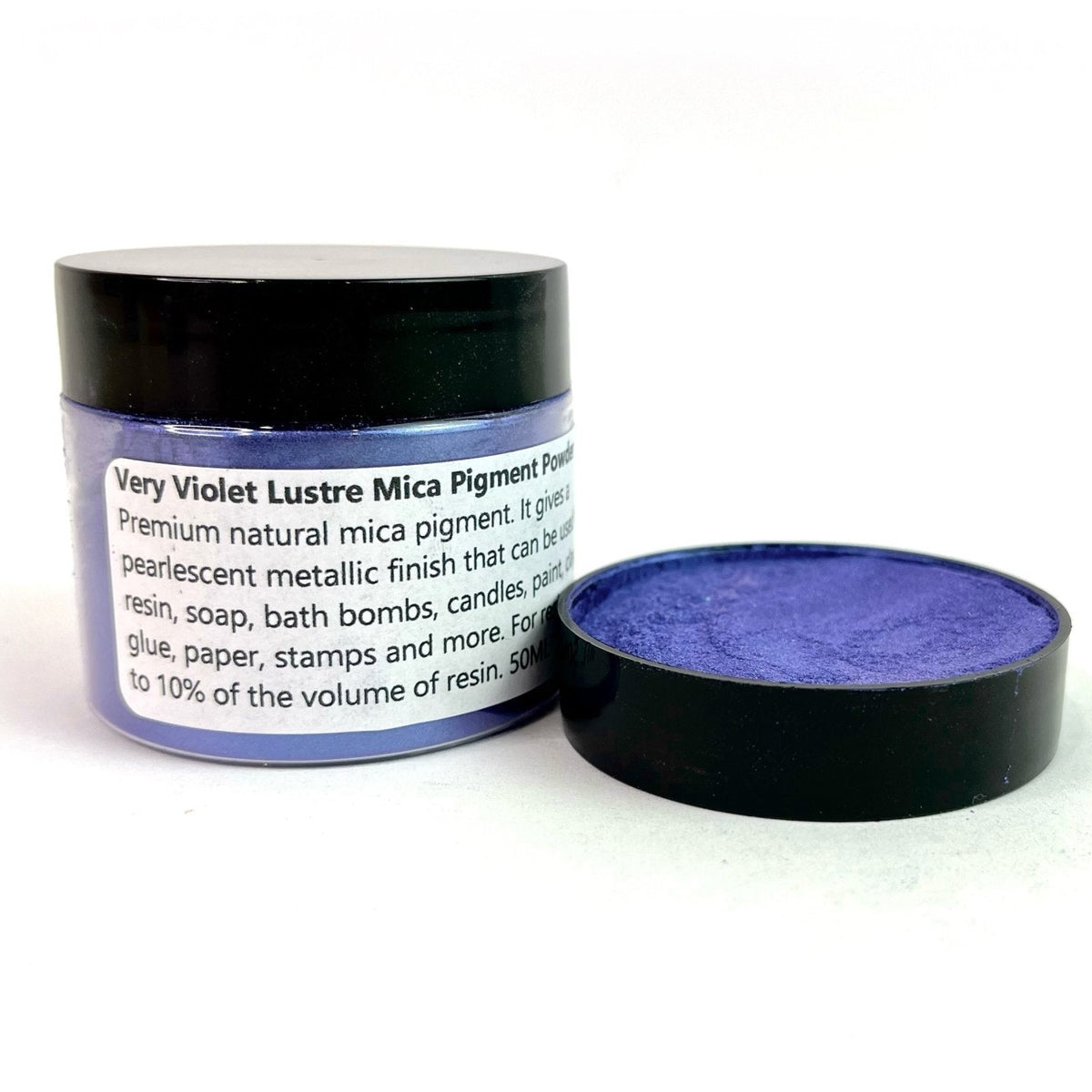 Very Violet - Lustre Mica Powder 50ml jar — Harry & Wilma